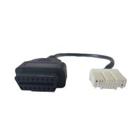 China Tesla OBD2 Female 20 Pin Diagnostic Adapter Cable - 30cm Length, Custom Pin Assignment for sale
