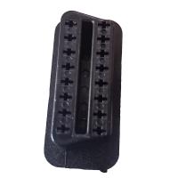 China 16 Pin OBD2 J1962 Female Connector to Open Plug Extension Cable 30cm for Automotive Diagnostics for sale