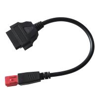 China Honda OBD2 6-PIN Female Adapter Cable with 30cm Length for Automotive Diagnostics for sale