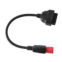 China Honda OBD2 6-PIN Female Adapter Cable with 30cm Length for Automotive Diagnostics for sale