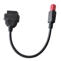 China Honda OBD2 6-PIN Female Adapter Cable with 30cm Length for Automotive Diagnostics for sale