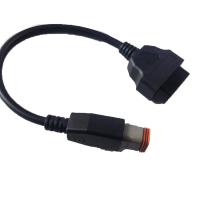 China OBD2 4-Pin Adapter Cable 30cm for Harley Motorcycle Diagnostic Systems for sale
