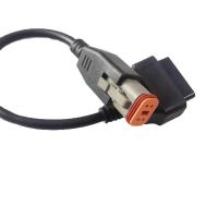 China OBD2 4-Pin Adapter Cable 30cm for Harley Motorcycle Diagnostic Systems for sale