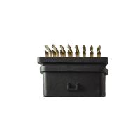 China 12V 24V OBD2 Female Socket Connector with Gold-Plated Contacts and Elbow Design for Auto Scanner for sale