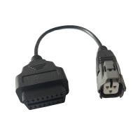 China 3-Pin OBD Adapter Cable for Yamaha Motorboat - 30cm Length with Custom Pin Assignment for sale