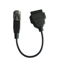 China 3-Pin OBD Adapter Cable for Yamaha Motorboat - 30cm Length with Custom Pin Assignment for sale