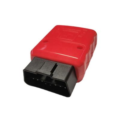 China OBD2 Plug Adapter Housing with Gold-Plated Bent Pin Male Connector - PA66/ABS/Brass Construction - All Vehicle Models for sale