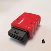 China Car Logo OBD2 Adapter with Gold-Plated Bent Pin Connector - Universal Vehicle Diagnostic Tool in 4 Colors for sale