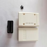 China OBD2 Male Connector 327 White Housing with Gold Plated Pins - Universal Vehicle Compatibility & Custom Pin Assignment for sale