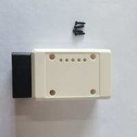 China OBD2 Male Connector 327 White Housing with Gold Plated Pins - Universal Vehicle Compatibility & Custom Pin Assignment for sale