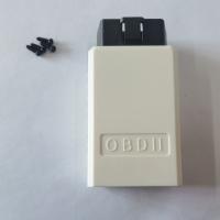 China OBD2 Male Connector 327 White Housing with Gold Plated Pins - Universal Vehicle Compatibility & Custom Pin Assignment for sale