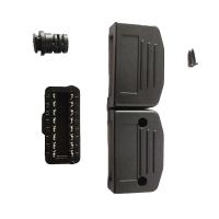 China OBD2 Male Head Connector with Half Moon Housing - Universal Car Scanner Adapter with Custom Pin Assignment for sale