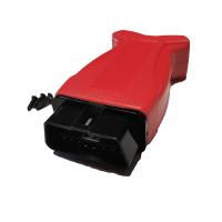 China OBD2 Glossy Male Plug Housing Connector - 16 Pin Automotive Diagnostic Adapter with PA66/Brass/PC Construction for sale