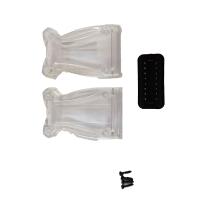 China OBD2 Connector Housing J1962 Diagnostic Plug with Transparent PA66/Brass/PC Core for Automotive Data Connection for sale