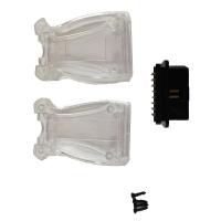 China OBD2 Connector Housing J1962 Diagnostic Plug with Transparent PA66/Brass/PC Core for Automotive Data Connection for sale