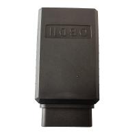 China OBD2 16 Pin Gold Plated Female Connector with Cable Outlet Hole for Diagnostic Tool for sale