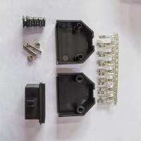 China 16 Pin OBD2 Female Connector with Lock - Universal Automotive Diagnostic Housing in Black PA66/Brass/ABS/PVC for sale