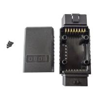China OBD2 Bent Pin Gold Plated Male Plug Housing Assembled for Automotive Diagnostics for sale