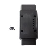 China OBD2 Bent Pin Gold Plated Male Plug Housing Assembled for Automotive Diagnostics for sale