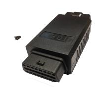 China OBD2 Bent Pin Gold Plated Male Plug Housing Assembled for Automotive Diagnostics for sale