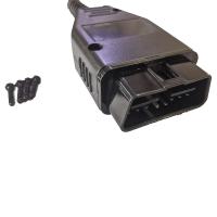 China Durable PVC OBD2 Plug Adapter 16 Pin With PCB Diagnostic Tool for sale