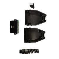 China Durable PVC OBD2 Plug Adapter 16 Pin With PCB Diagnostic Tool for sale