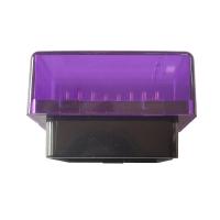 China OBD2 Scanner Connector 16-Pin Male with Purple Enclosure - PA66/ABS/Brass Material for All Vehicle Models for sale