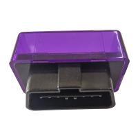 China OBD2 Scanner Connector 16-Pin Male with Purple Enclosure - PA66/ABS/Brass Material for All Vehicle Models for sale