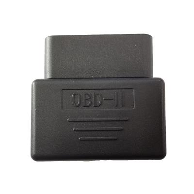 China OBD2 16 Pin Gold Plated Male Connector Concealed Buckle Housing OBDII Adaptor for sale