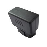 China OBD2 16 Pin Gold Plated Male Connector Concealed Buckle Housing OBDII Adaptor for sale