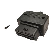 China OBD2 16Pin Male Connector J1962 OBDII Plug Housing with Screws Diagnostic Tool for sale
