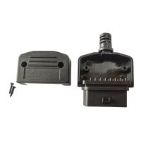 China OBD2 16Pin Male Connector J1962 OBDII Plug Housing with Screws Diagnostic Tool for sale