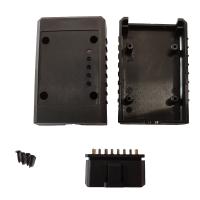 China ELM 327 16Pin OBDII Interface Male OBD2 Code Reader Auto Diagnostic Tools Obd2 Shell Scanner Vehicle Tools With Outlet H for sale