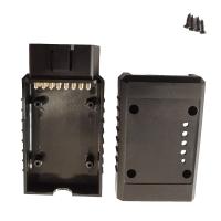 China ELM 327 16Pin OBDII Interface Male OBD2 Code Reader Auto Diagnostic Tools Obd2 Shell Scanner Vehicle Tools With Outlet H for sale