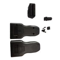 China OBD2 16Pin Gourd Shaped Housing Male Connector Plug Adapter for All Car Models for sale