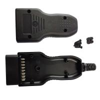 China OBD2 16Pin Gourd Shaped Housing Male Connector Plug Adapter for All Car Models for sale