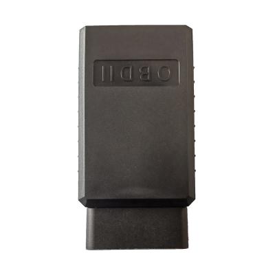 China OBD2 Elm327 Housing with Outlet Hole 16 Pin Gold Plated Male Diagnostic Tool for sale