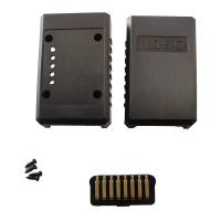 China OBD2 Elm327 Housing with Outlet Hole 16 Pin Gold Plated Male Diagnostic Tool for sale