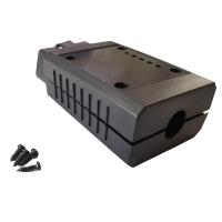 China OBD2 Elm327 Housing with Outlet Hole 16 Pin Gold Plated Male Diagnostic Tool for sale