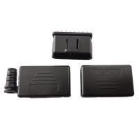 China OBD2 Male Connector 16pin J1962 Concealed Buckle Housing with Wire Exit Hole for sale
