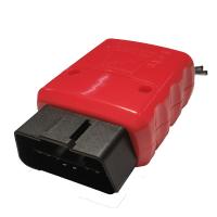 China OBD2 Folded Male With OBD2 Car Label Red Shell for sale