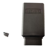 China OBDII ELM327 Housing with Outlet Hole OBD2 Assembly Female Plug PA66 Brass ABS for sale
