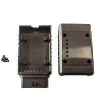 China OBDII ELM327 Housing with Outlet Hole OBD2 Assembly Female Plug PA66 Brass ABS for sale
