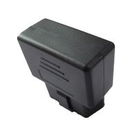China OBD2 Concealed Buckle Housing OBD2 Counterfoil Male Plug for sale