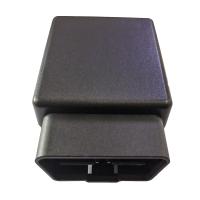 China Car Diagnostic OBD2 16Pin Plug Connector With Black Concealed Buckle Shell for sale