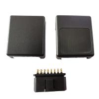 China OBD2 16Pin Bent Pin Gold Plated Male Connector Plug Housing for Diagnostic Tool for sale