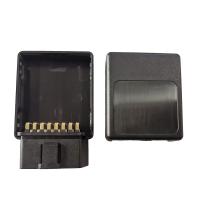 China OBD2 16Pin Bent Pin Gold Plated Male Connector Plug Housing for Diagnostic Tool for sale
