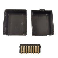 China Gold Plated Bent Pin Female OBD2 Connector Housing 16 Pin Diagnostic Tool for sale