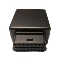 China Gold Plated Bent Pin Female OBD2 Connector Housing 16 Pin Diagnostic Tool for sale