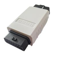 China OEM OBDII 16 Pin Gold Plated Bent Pin Male Connector with Assembled Female OBD2 Housing for sale